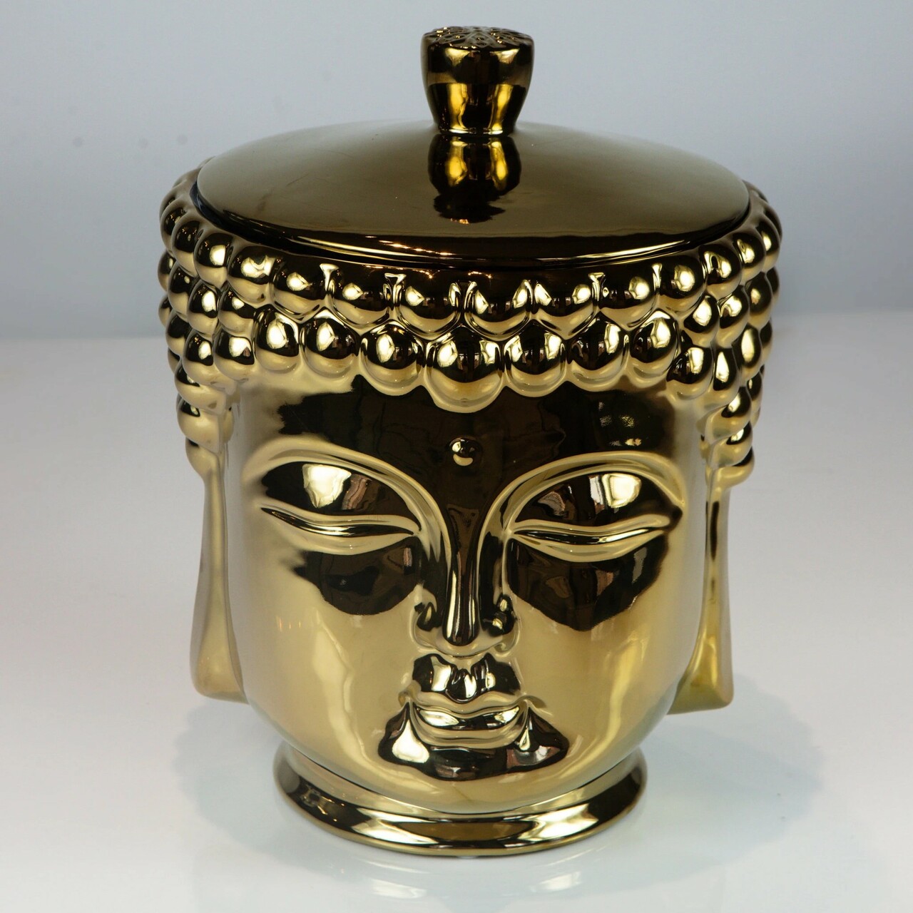 Gold Buddha Grande Candle - CFA Design Group