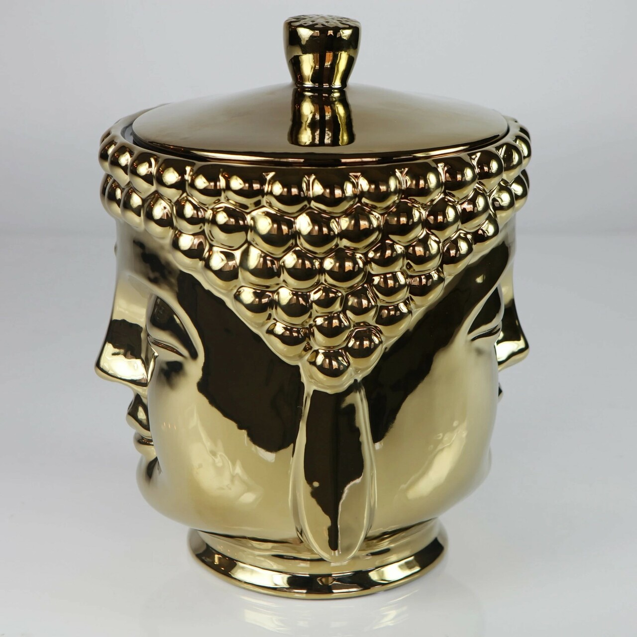 Gold Buddha Grande Candle - CFA Design Group